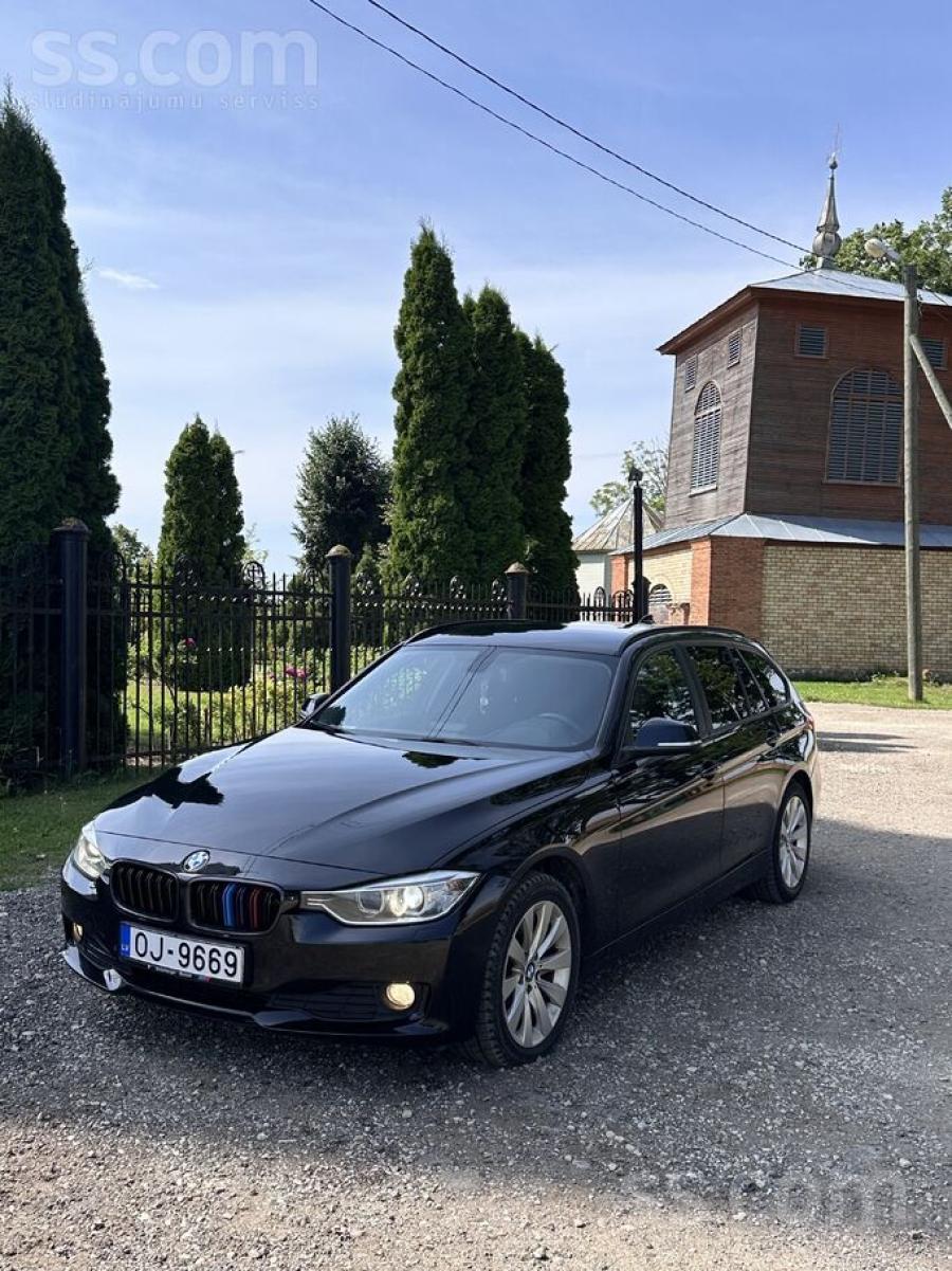 Black BMW 320 2013 in Ludza, with an engine capacity of 2.00 L and mileage of 299 thousand km for 6500 €, photo 4 on AUTOMOTO.COM.LV