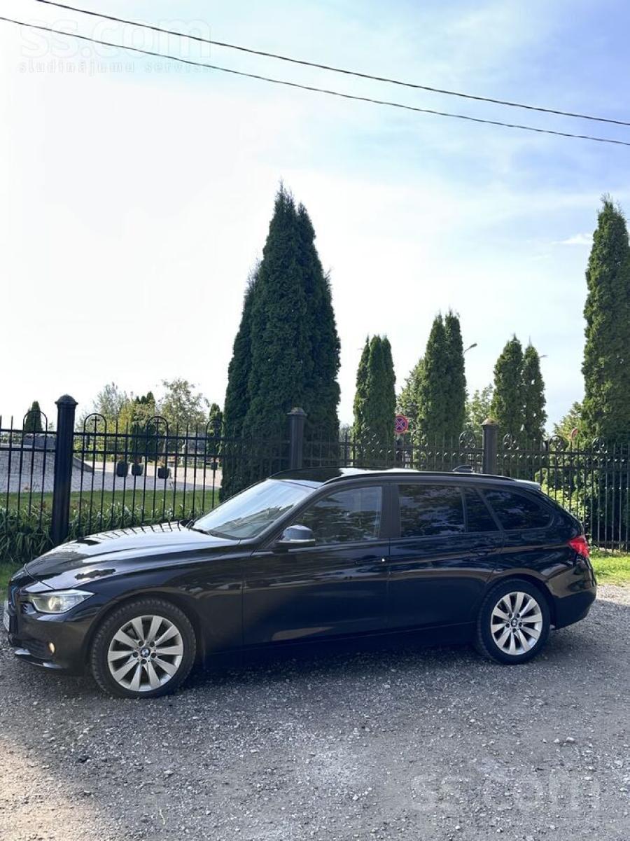 Black BMW 320 2013 in Ludza, with an engine capacity of 2.00 L and mileage of 299 thousand km for 6500 €, photo 5 on AUTOMOTO.COM.LV