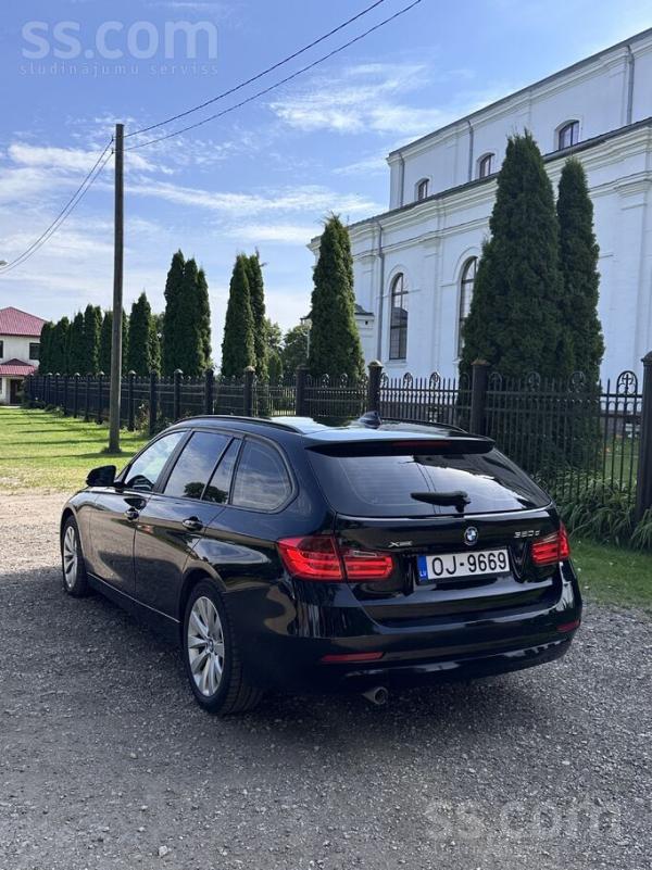 Black BMW 320 2013 in Ludza, with an engine capacity of 2.00 L and mileage of 299 thousand km for 6500 €, photo 5 on AUTOMOTO.COM.LV
