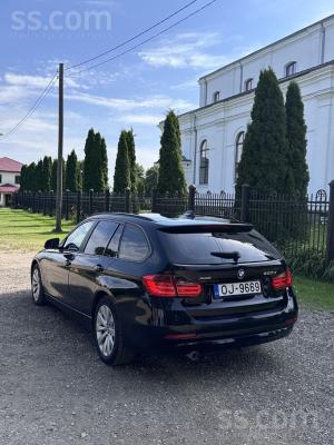 Black BMW 320 2013 in Ludza, with an engine capacity of 2.00 L and mileage of 299 thousand km for 6500 €, photo 6 on AUTOMOTO.COM.LV