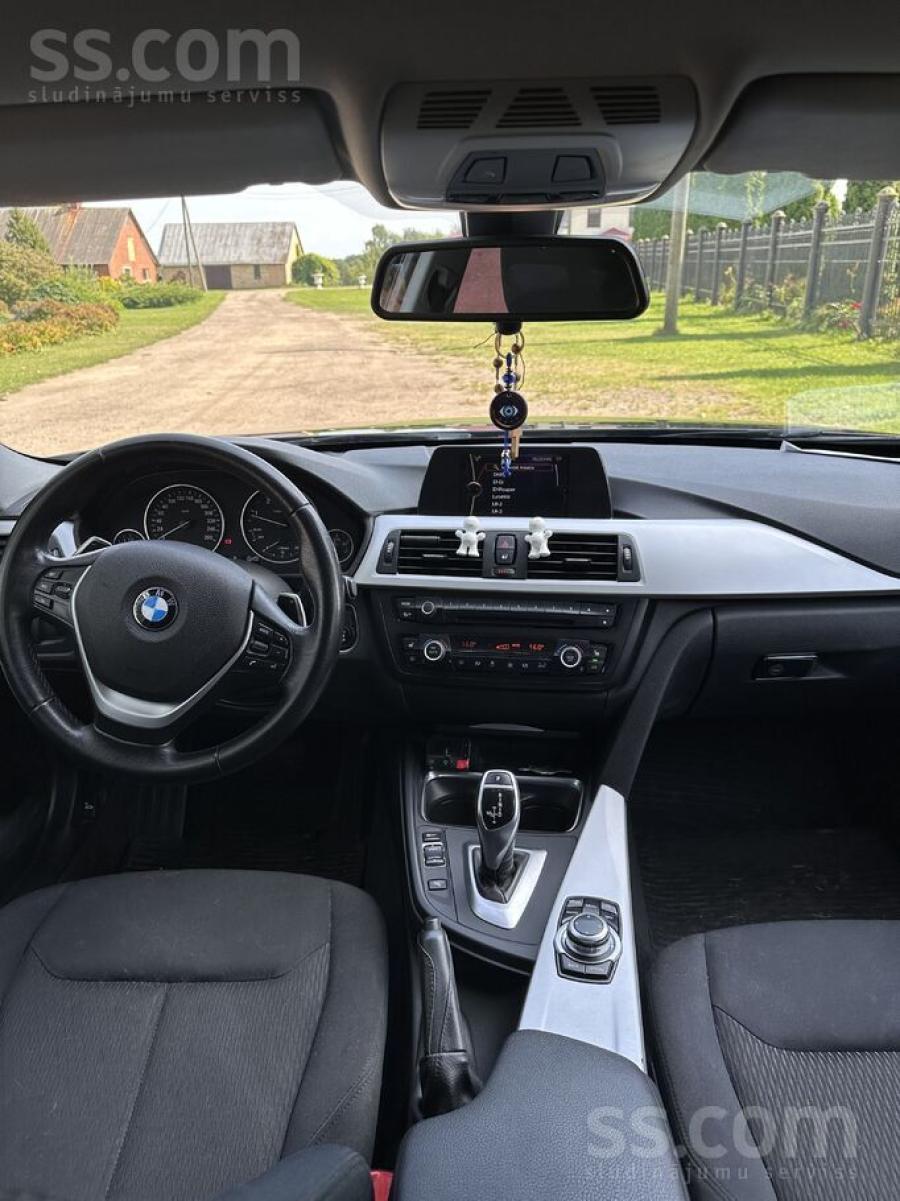 Black BMW 320 2013 in Ludza, with an engine capacity of 2.00 L and mileage of 299 thousand km for 6500 €, photo 10 on AUTOMOTO.COM.LV
