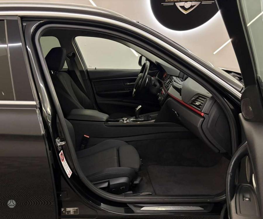 Black BMW 320 2013 in Marijampole, with an engine capacity of 2.00 L and mileage of 284 thousand km for 8450 €, photo 19 on AUTOMOTO.COM.LV