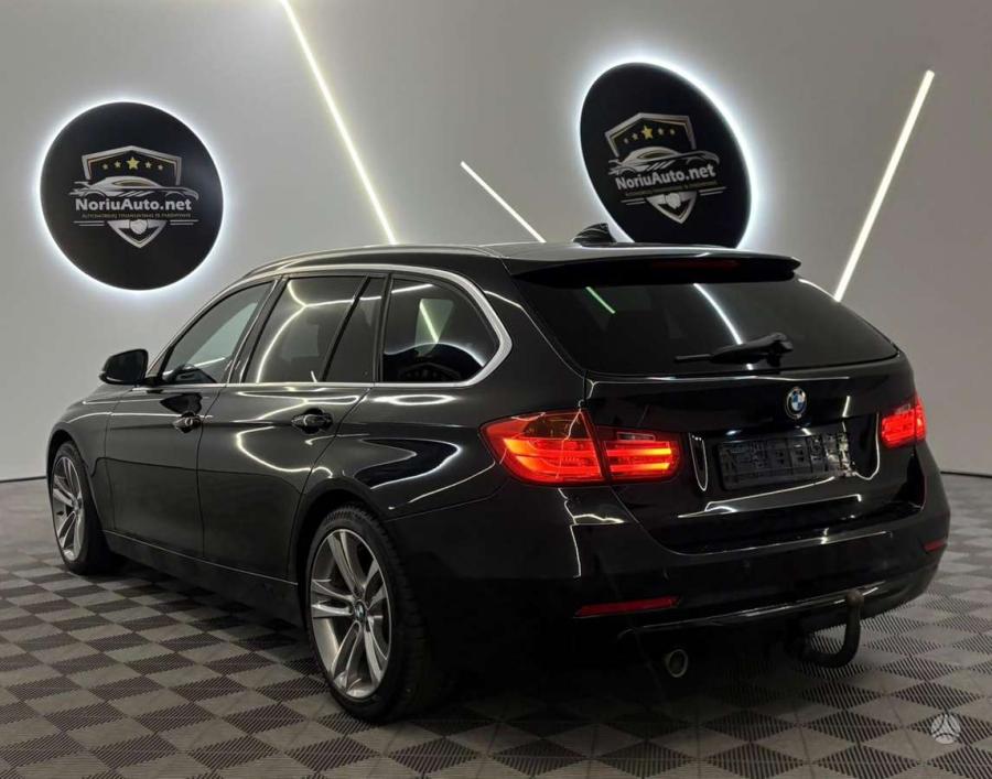 Black BMW 320 2013 in Marijampole, with an engine capacity of 2.00 L and mileage of 284 thousand km for 8450 €, photo 27 on AUTOMOTO.COM.LV