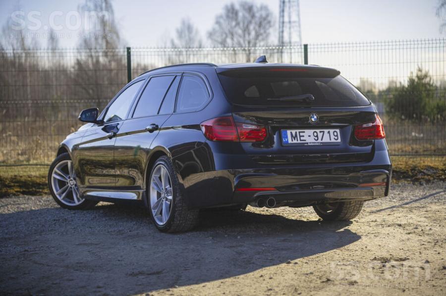 Melns BMW 320 2013 Rīga, ar dzinēja tilpumu 2.00 L un nobraukumu 406 tūkst. km par 9900 €, foto 5 vietnē AUTOMOTO.COM.LV