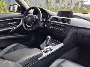 Black BMW 320 2013 in Vilnius, with an engine capacity of 2.00 L and mileage of 298 thousand km for 6999 €, photo 7 on AUTOMOTO.COM.LV