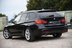 Black BMW 320 2013 in Tukums, with an engine capacity of 2.00 L and mileage of 212 thousand km for 9990 €, photo 3 on AUTOMOTO.COM.LV