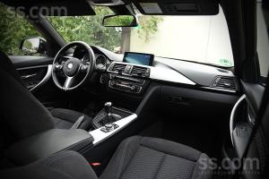 Black BMW 320 2013 in Tukums, with an engine capacity of 2.00 L and mileage of 212 thousand km for 9990 €, photo 8 on AUTOMOTO.COM.LV