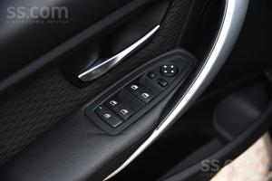 Black BMW 320 2013 in Tukums, with an engine capacity of 2.00 L and mileage of 212 thousand km for 9990 €, photo 10 on AUTOMOTO.COM.LV