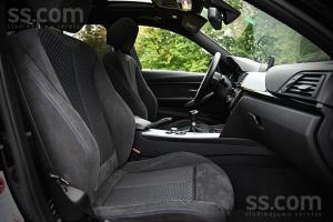Black BMW 320 2013 in Tukums, with an engine capacity of 2.00 L and mileage of 212 thousand km for 9990 €, photo 13 on AUTOMOTO.COM.LV
