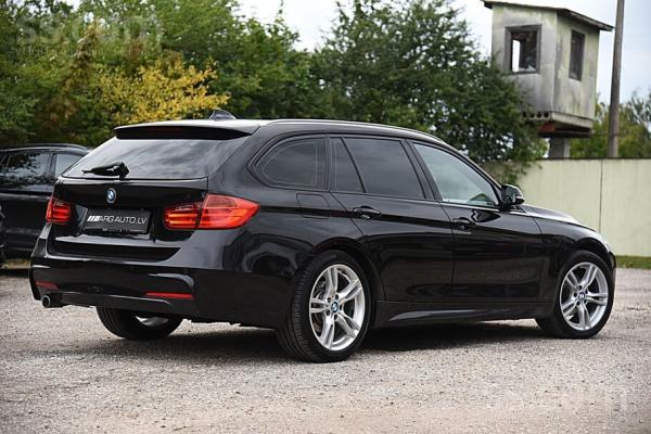 BMW 320 2013 in Tukums on AUTOMOTO.COM.LV Black BMW 320 2013 in Tukums, with an engine capacity of 2.00 L and mileage of 212 thousand km for 9990 β¬, photo 5 on AUTOMOTO.COM.LV