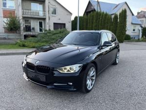 Black BMW 320 2013 in Sirvintos, with an engine capacity of 2.00 L and mileage of 311 thousand km for 7499 €, photo  on AUTOMOTO.COM.LV