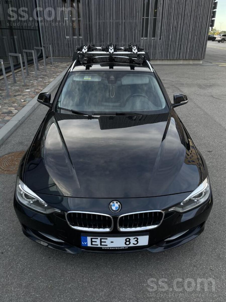 Black BMW 320 2013 in Riga, with an engine capacity of 2.00 L and mileage of 351 thousand km for 9500 €, photo 3 on AUTOMOTO.COM.LV