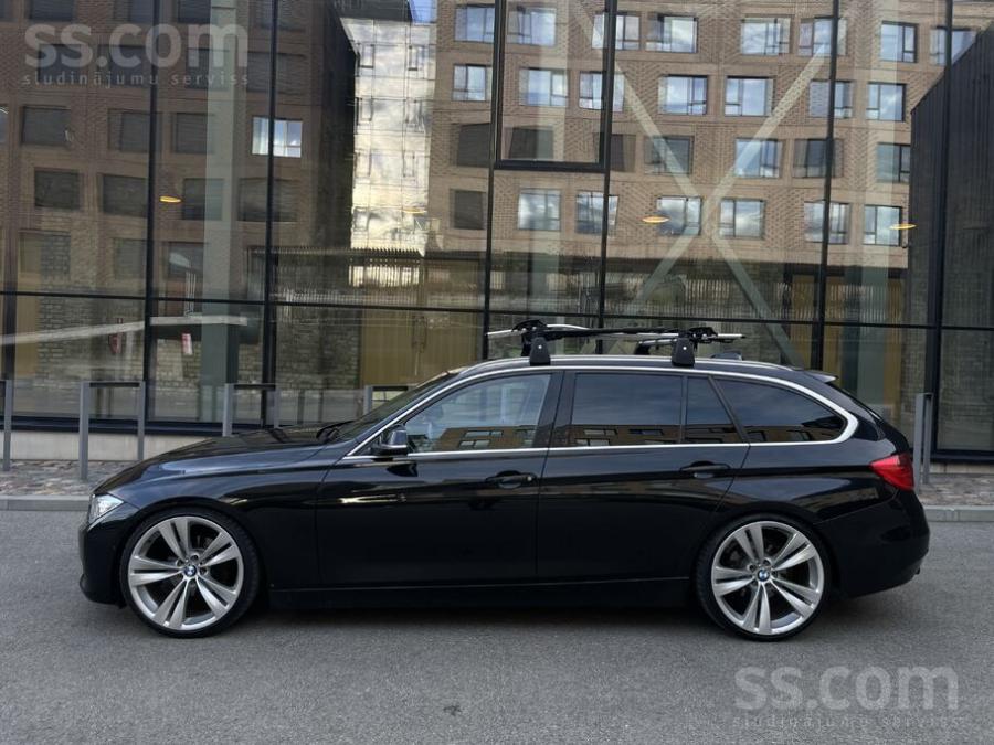 Black BMW 320 2013 in Riga, with an engine capacity of 2.00 L and mileage of 351 thousand km for 9500 €, photo 4 on AUTOMOTO.COM.LV
