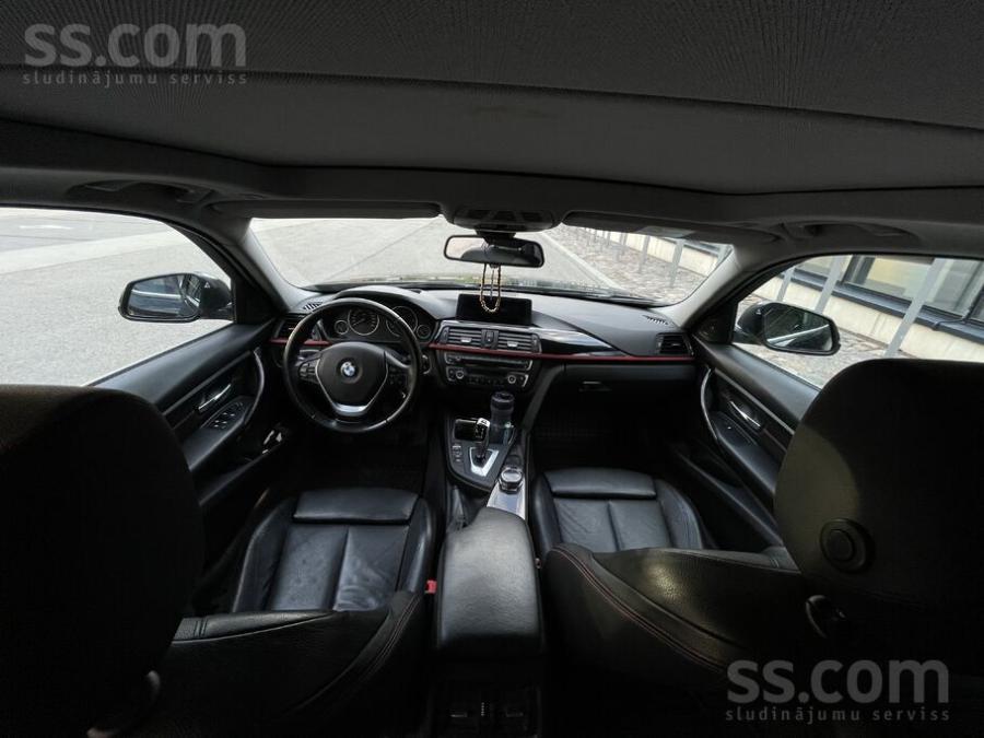 Black BMW 320 2013 in Riga, with an engine capacity of 2.00 L and mileage of 351 thousand km for 9500 €, photo 22 on AUTOMOTO.COM.LV