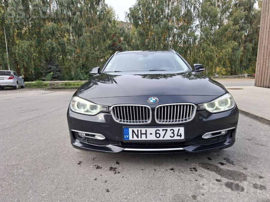 Melns BMW 320 2013 Rīga, ar dzinēja tilpumu 2.00 L un nobraukumu 340 tūkst. km par 9500 €, foto 1 vietnē AUTOMOTO.COM.LV