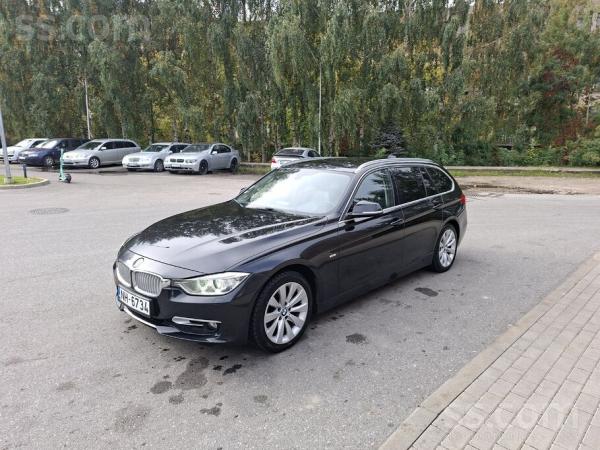 Black BMW 320 2013 in Riga, with an engine capacity of 2.00 L and mileage of 340 thousand km for 9500 €, photo 3 on AUTOMOTO.COM.LV