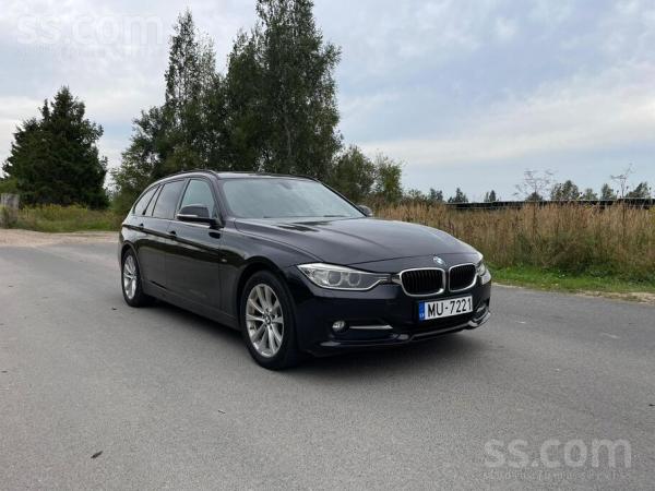 Black BMW 320 2013 in Dobele, with an engine capacity of 2.00 L and mileage of 400 thousand km for 8490 €, photo 1 on AUTOMOTO.COM.LV