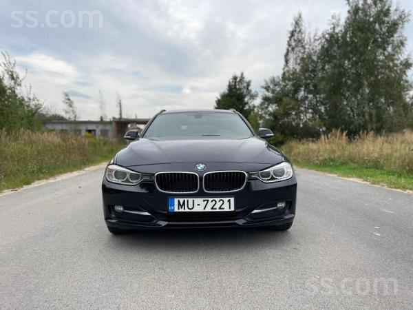 Black BMW 320 2013 in Dobele, with an engine capacity of 2.00 L and mileage of 400 thousand km for 8490 €, photo 3 on AUTOMOTO.COM.LV