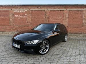 Черный БМВ 320 2013 в Цесис, объемом двигателя 2.00 л и пробегом 222 тыс. км за 7950 €, фото 1 на AUTOMOTO.COM.LV