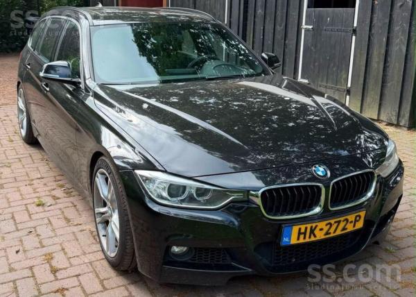 Black BMW 320 2013 in Riga, with an engine capacity of 2.00 L and mileage of 300 thousand km for 9400 €, photo 5 on AUTOMOTO.COM.LV
