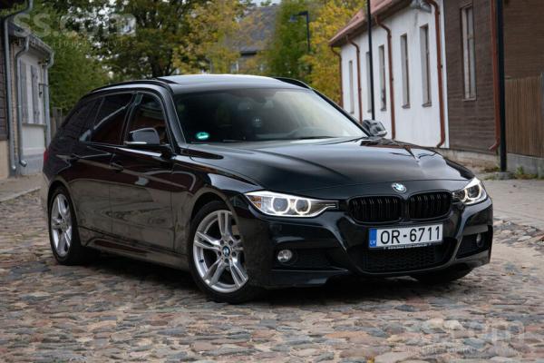 Black BMW 320 2013 in Jelgava, with an engine capacity of 2.00 L and mileage of 279 thousand km for 10950 €, photo 3 on AUTOMOTO.COM.LV