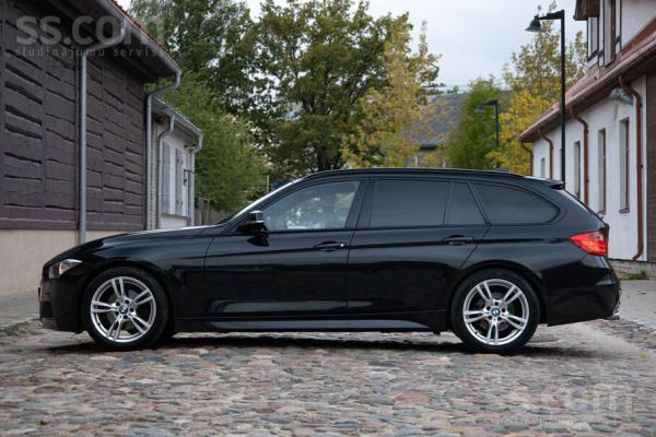 Black BMW 320 2013 in Jelgava, with an engine capacity of 2.00 L and mileage of 279 thousand km for 10950 €, photo 4 on AUTOMOTO.COM.LV