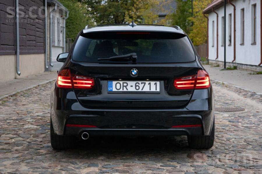 Melns BMW 320 2013 Jelgava, ar dzinēja tilpumu 2.00 L un nobraukumu 279 tūkst. km par 10950 €, foto 7 vietnē AUTOMOTO.COM.LV