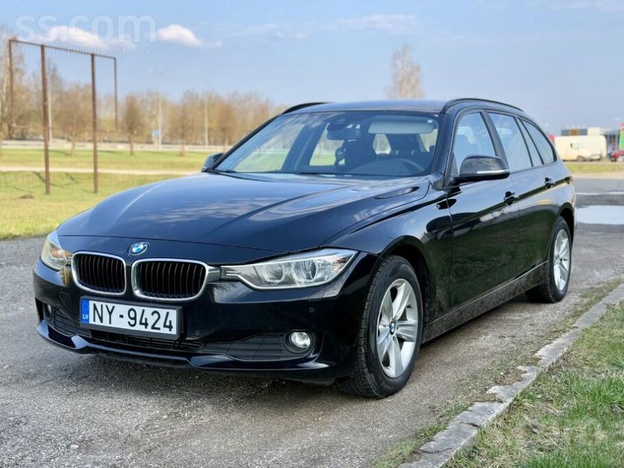 Black BMW 320 2014 in Ogre, with an engine capacity of 2.00 L and mileage of 221 thousand km for 9090 €, photo 3 on AUTOMOTO.COM.LV