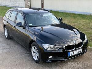 Black BMW 320 2014 in Ogre, with an engine capacity of 2.00 L and mileage of 221 thousand km for 9090 €, photo 8 on AUTOMOTO.COM.LV