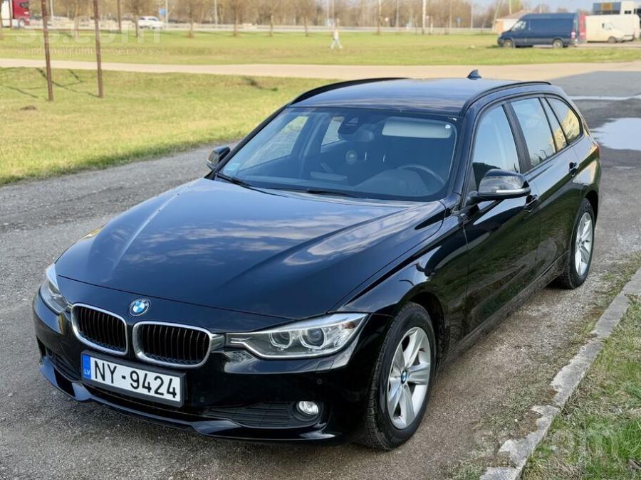 Black BMW 320 2014 in Ogre, with an engine capacity of 2.00 L and mileage of 221 thousand km for 9090 €, photo 10 on AUTOMOTO.COM.LV