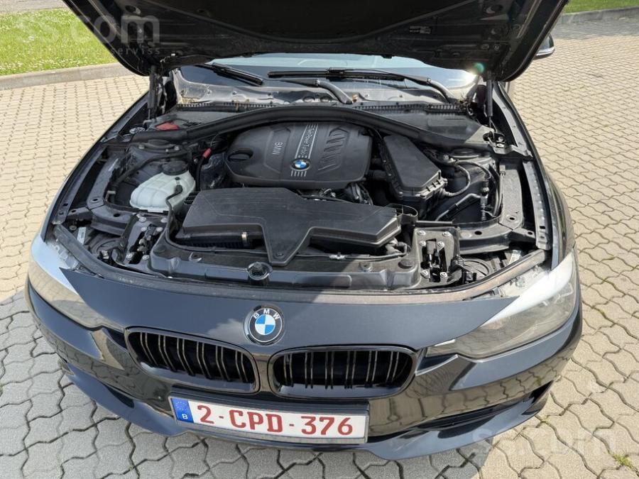 Black BMW 320 2014 in Aizkraukle, with an engine capacity of 2.00 L and mileage of 0 thousand km for 6500 €, photo 13 on AUTOMOTO.COM.LV