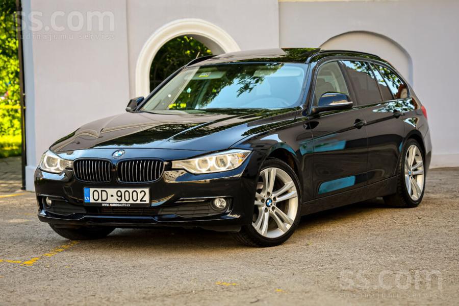 Melns BMW 320 2014 Jelgava, ar dzinēja tilpumu 2.00 L un nobraukumu 223 tūkst. km par 10990 €, foto 1 vietnē AUTOMOTO.COM.LV