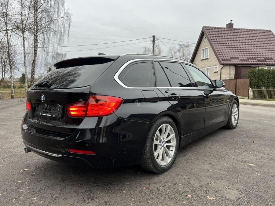 Black BMW 320 2014 in Siauliai, with an engine capacity of 2.00 L and mileage of 273 thousand km for 10450 €, photo 8 on AUTOMOTO.COM.LV