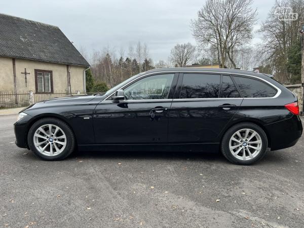 Black BMW 320 2014 in Siauliai, with an engine capacity of 2.00 L and mileage of 273 thousand km for 10450 €, photo 6 on AUTOMOTO.COM.LV