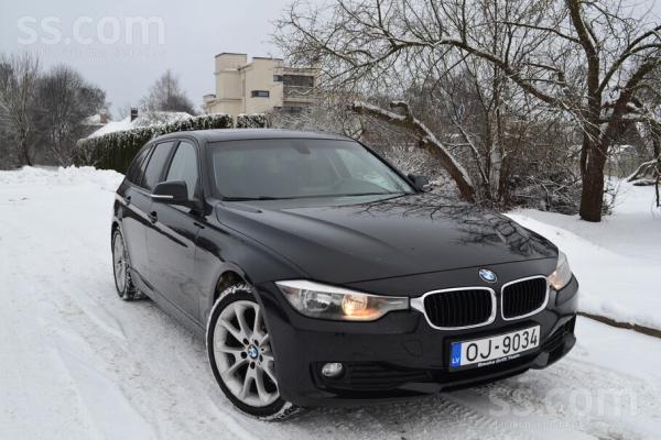 Melns BMW 320 2014 Rīga, ar dzinēja tilpumu 2.00 L un nobraukumu 287 tūkst. km par 7950 €, foto 1 vietnē AUTOMOTO.COM.LV