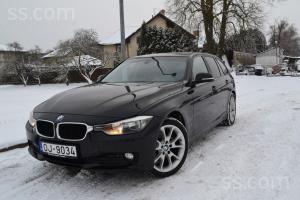 Black BMW 320 2014 in Riga, with an engine capacity of 2.00 L and mileage of 287 thousand km for 7950 €, photo 4 on AUTOMOTO.COM.LV