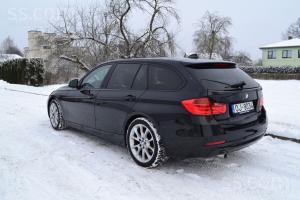 Black BMW 320 2014 in Riga, with an engine capacity of 2.00 L and mileage of 287 thousand km for 7950 €, photo 5 on AUTOMOTO.COM.LV