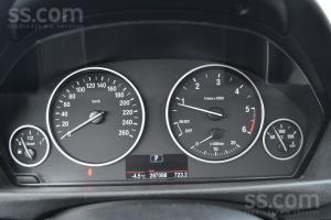 Black BMW 320 2014 in Riga, with an engine capacity of 2.00 L and mileage of 287 thousand km for 7950 €, photo 10 on AUTOMOTO.COM.LV
