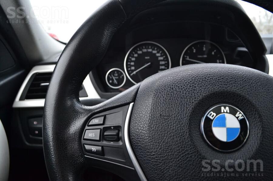 Black BMW 320 2014 in Riga, with an engine capacity of 2.00 L and mileage of 287 thousand km for 7950 €, photo 11 on AUTOMOTO.COM.LV