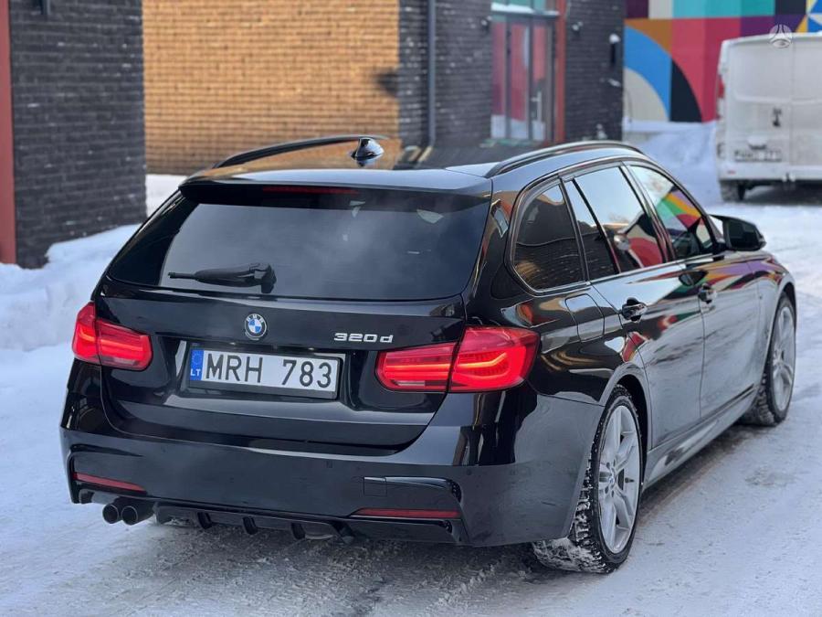 Black BMW 320 2014 in Klaipeda, with an engine capacity of 2.00 L and mileage of 229 thousand km for 11400 €, photo 4 on AUTOMOTO.COM.LV