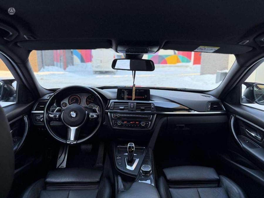 Black BMW 320 2014 in Klaipeda, with an engine capacity of 2.00 L and mileage of 229 thousand km for 11400 €, photo 10 on AUTOMOTO.COM.LV
