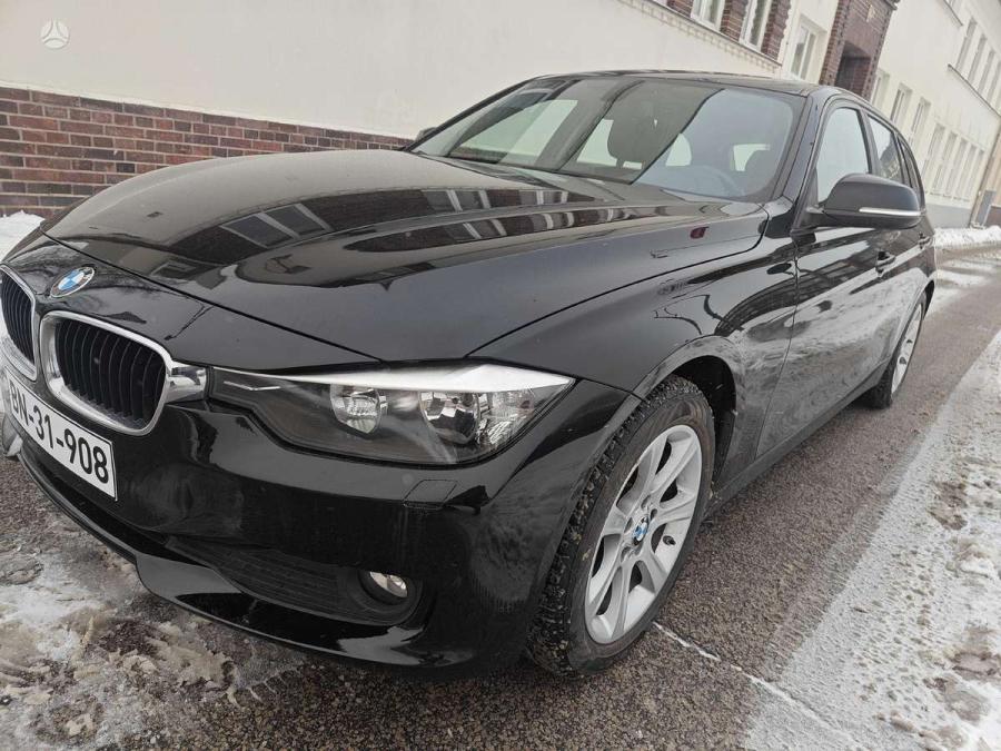 Black BMW 320 2014 in Klaipeda, with an engine capacity of 2.00 L and mileage of 265 thousand km for 6350 €, photo 1 on AUTOMOTO.COM.LV