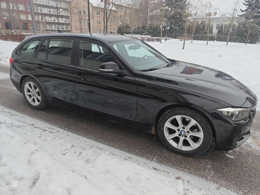 Black BMW 320 2014 in Klaipeda, with an engine capacity of 2.00 L and mileage of 265 thousand km for 6350 €, photo 6 on AUTOMOTO.COM.LV