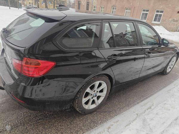 Black BMW 320 2014 in Klaipeda, with an engine capacity of 2.00 L and mileage of 265 thousand km for 6350 €, photo 7 on AUTOMOTO.COM.LV