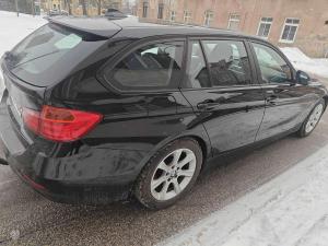 Black BMW 320 2014 in Klaipeda, with an engine capacity of 2.00 L and mileage of 265 thousand km for 6350 €, photo 7 on AUTOMOTO.COM.LV