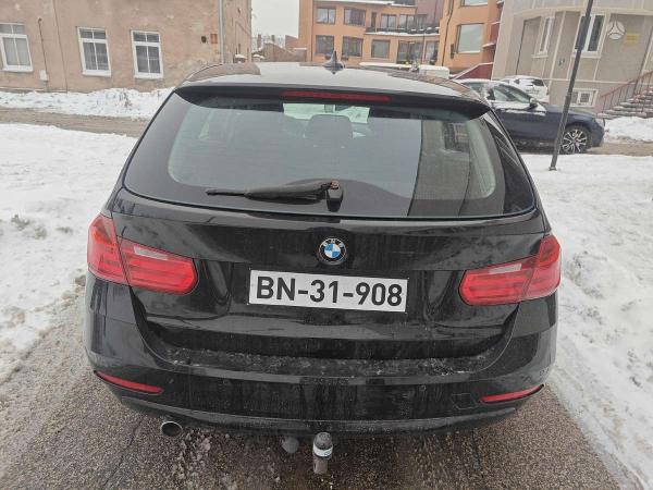 Black BMW 320 2014 in Klaipeda, with an engine capacity of 2.00 L and mileage of 265 thousand km for 6350 €, photo 8 on AUTOMOTO.COM.LV