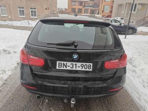 Black BMW 320 2014 in Klaipeda, with an engine capacity of 2.00 L and mileage of 265 thousand km for 6350 €, photo 8 on AUTOMOTO.COM.LV