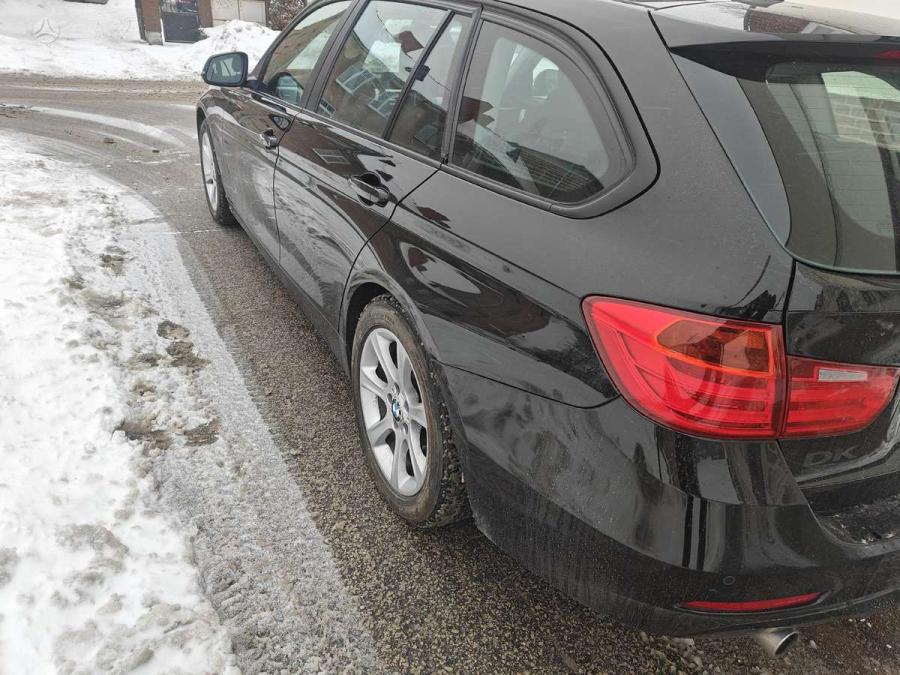 Black BMW 320 2014 in Klaipeda, with an engine capacity of 2.00 L and mileage of 265 thousand km for 6350 €, photo 9 on AUTOMOTO.COM.LV