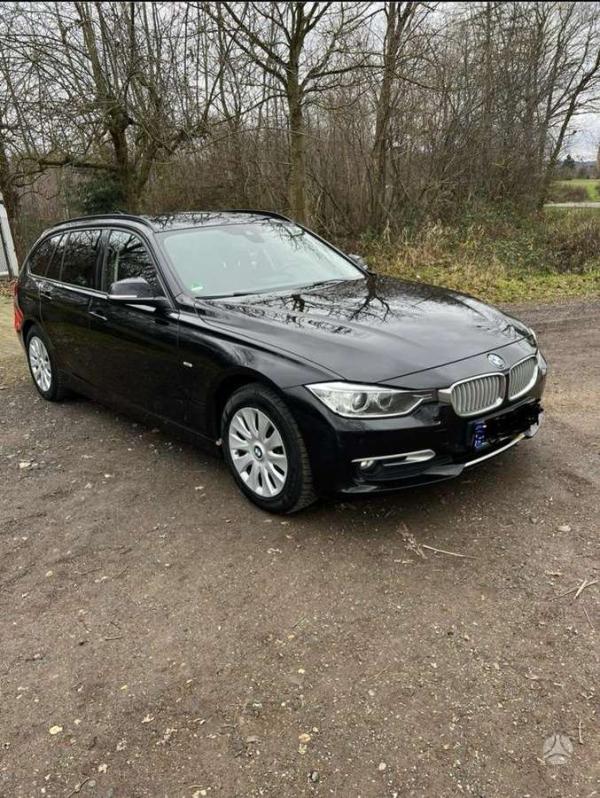 Black BMW 320 2014 in Prienai, with an engine capacity of 2.00 L and mileage of 320 thousand km for 6200 €, photo 1 on AUTOMOTO.COM.LV