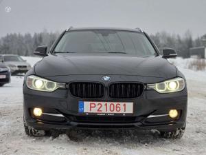 Black BMW 320 2014 in Vilnius, with an engine capacity of 2.00 L and mileage of 303 thousand km for 8750 €, photo 3 on AUTOMOTO.COM.LV